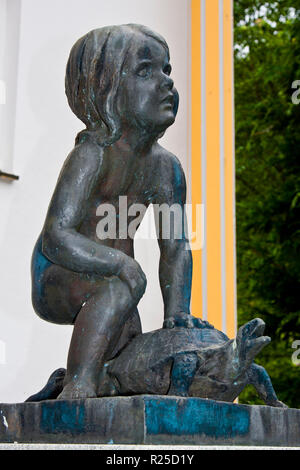 Norway, Grodas, Hornindal, Sogn og Fjordane, Anders Svor Sculpture ...