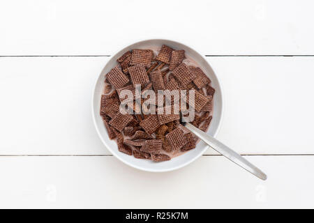 Coco Shreddies. Chocolate flavoured breakfast cereal Stock Photo - Alamy