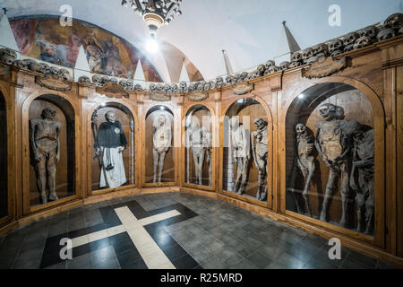 Mummy in the church, Urbania, Italy, Europe Stock Photo - Alamy