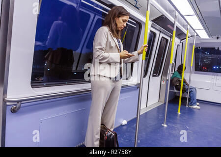 Miami mover train Stock Photo - Alamy