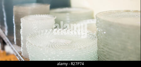 image of different fragile plates for eating Stock Photo - Alamy