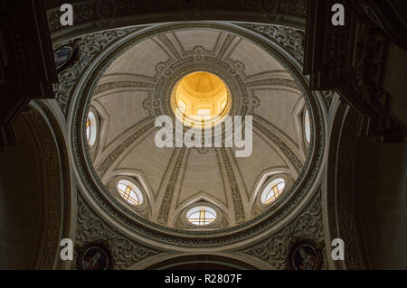 Dome inside the Ta Pinu Sanctuary in Gharb, Malta Stock Photo - Alamy