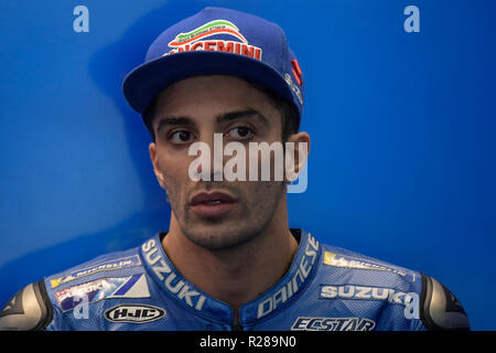 Andrea Iannone (Team Suzuki Ecstar) during the GP Catalunya Moto GP, on ...