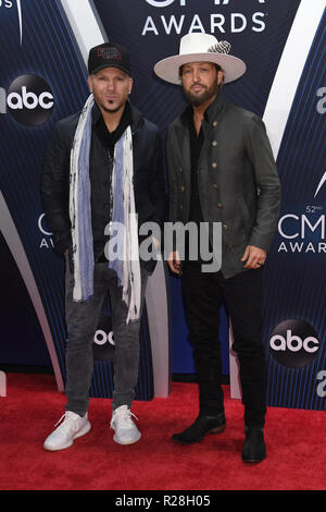 Chris Lucas and Preston Brust of LoCash attending the 51st Annual ...