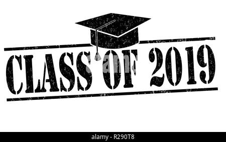 Congratulations on Graduation 2019 Class Background Vector Illustration ...