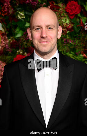 Robert Hastie attending the Evening Standard Theatre Awards 2018 at the ...