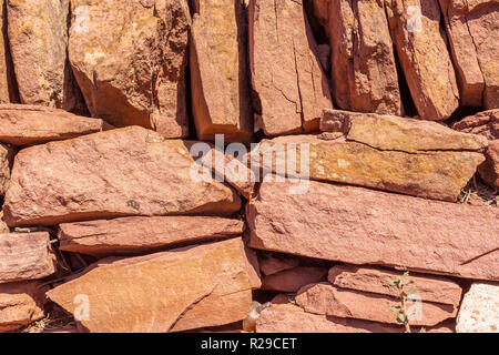 Umber rock stone texture. Mediterranean stone wall. Rocks Stock Photo ...
