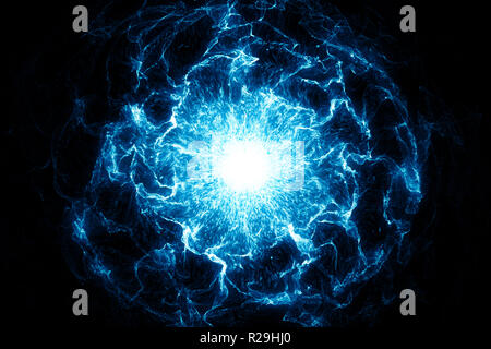 Blue flame shape, 3d rendering Stock Photo - Alamy