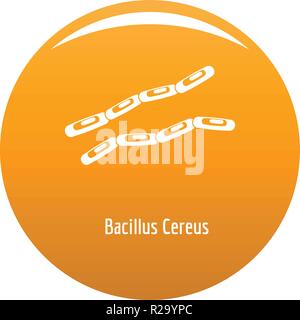 Bacillus cereus icon. Simple illustration of bacillus cereus vector ...