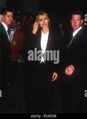 Geena Davis at the 50th Annual Golden Globe Awards January 23, 1993 ...
