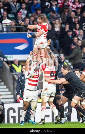 Twickenham. United Kingdom. 15 November 2025. England V New Zealand ...