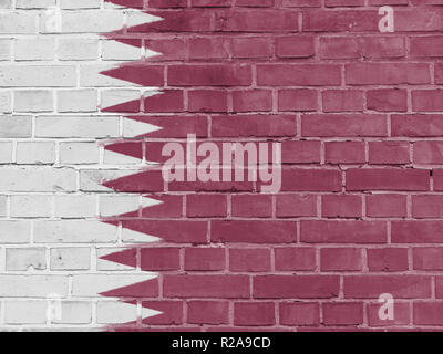 qatar flag texture as background Stock Photo - Alamy