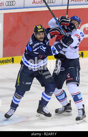 Ingolstadt, Germany. 18th Nov, 2018. Ice hockey: DEL, ERC Ingolstadt ...