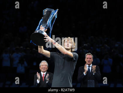 18th November 2018, O2 Arena, London, England; Nitto ATP Tennis Finals ...