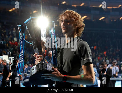 18th November 2018, O2 Arena, London, England; Nitto ATP Tennis Finals ...