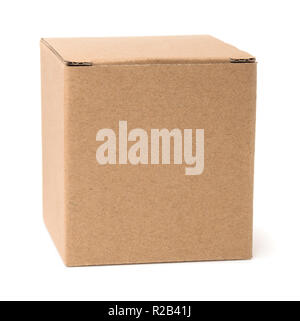 Closed box, front view, isolated on white background Stock Photo - Alamy