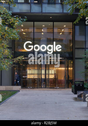 google offices in london Stock Photo - Alamy