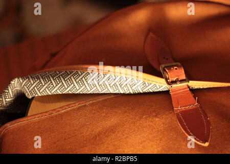 Vintage fabric guitar bag Stock Photo - Alamy