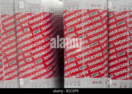 Rockwool packages, Lyon, France Stock Photo - Alamy