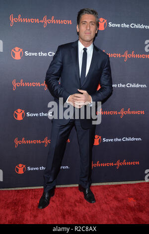 David Muir attending Save The Children Illumination Gala on November 14 ...