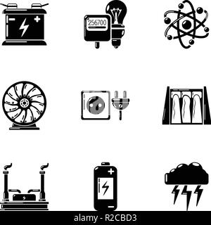 Tension icons set, simple style Stock Vector Image & Art - Alamy