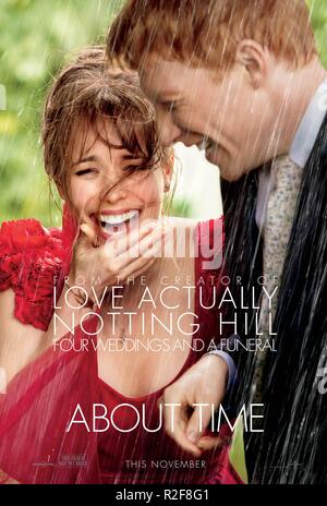 MCADAMS,POSTER, ABOUT TIME, 2013 Stock Photo - Alamy