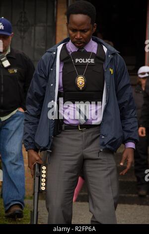 HAROLD PERRINEAU, SABOTAGE, 2014 Stock Photo - Alamy