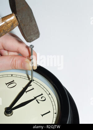clock time perishable Stock Photo - Alamy