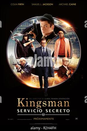 MOVIE POSTER, KINGSMAN: THE SECRET SERVICE, 2014 Stock Photo - Alamy