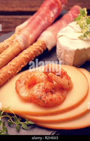 close up of catering food on table Stock Photo - Alamy