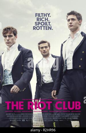 The Riot Club Year : 2014 UK Director : Lone Sherfig Max Irons, Sam ...
