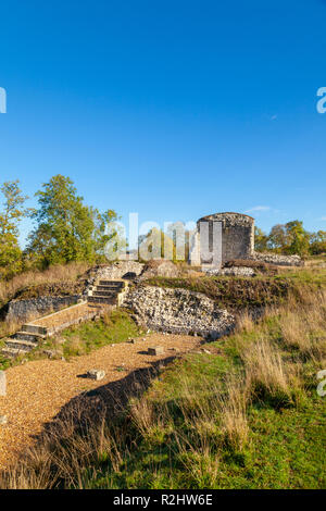 Clarendon Palace ruins near Salisbury Wiltshire UK Stock Photo - Alamy