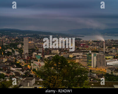 View over the lake of Zurich in Switzerland Stock Photo - Alamy
