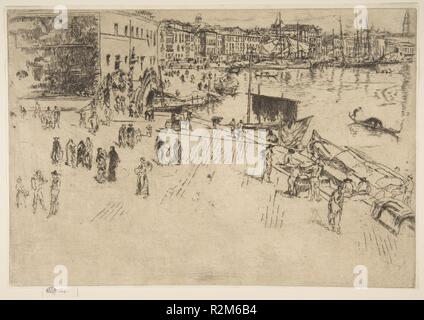 The Riva, No. 1, 1880 Stock Photo - Alamy