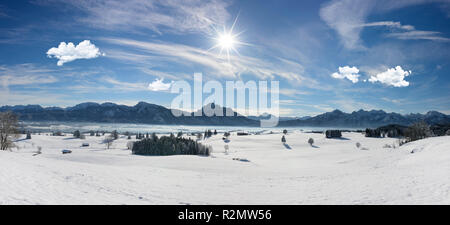 Forggensee, a lake near Füssen Stock Photo - Alamy