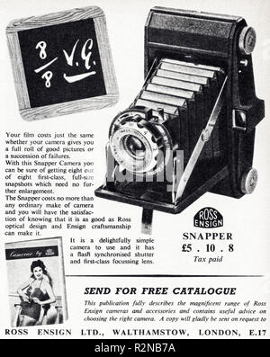 Old camera photography advert from early 1900's, before the dawn of ...