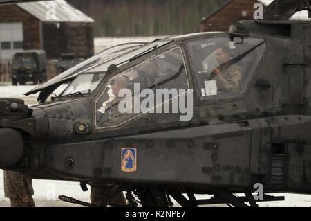 U.S. Army pilots from the 12th Combat Aviation Brigade conduct tactical ...