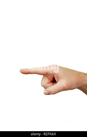 hand signal with thumb and index finger Stock Photo - Alamy