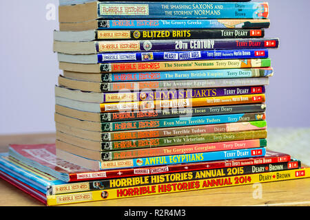 stack pile of childrens books, kids books, children favourites, roald ...
