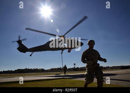 A group of U.S. Army Rangers, assigned to the 5th Ranger Training ...