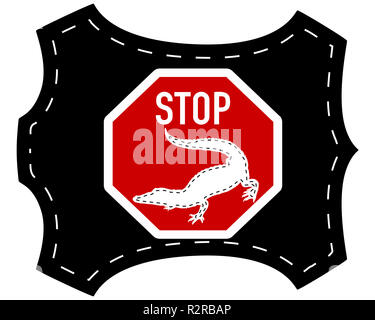 sign signal animal crocodile skin black swarthy jetblack deep black ...