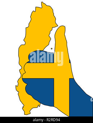 swedish hand sign Stock Photo - Alamy