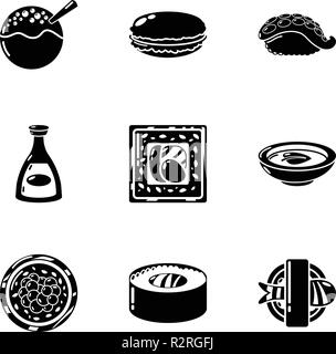 Whitefish icons set, simple style Stock Vector Image & Art - Alamy
