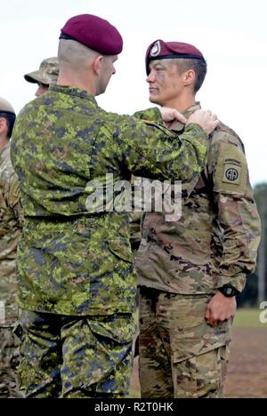 Canadian army Brig. Gen. General David Anderson, left, with the ...