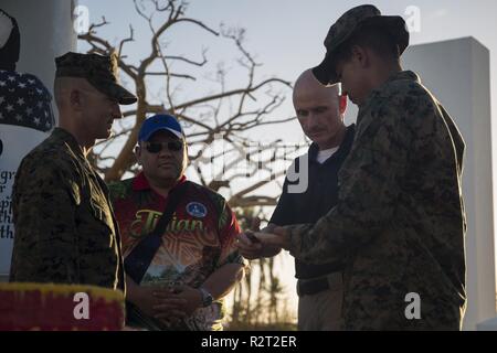 The youngest Marine present, U.S. Marine Corps 1st Lt. Zachary Jacob ...