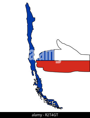 Chile hand signal Stock Photo - Alamy