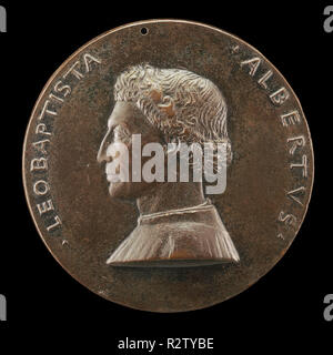 Leone Battista Alberti, Italian (1404-1472), Self-Portrait, c. 1435 ...