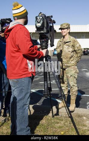 38th Sustainment Brigade Commander Col. Kimberly M. Martindale leads Lt ...