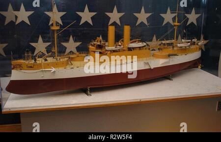 On November 18, 1889, the battleship USS Maine (ACR 1) is launched at ...