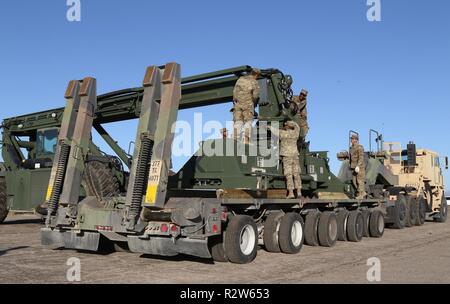 U.S. Army Rough Terrain Container Handler. RTCH Stock Photo - Alamy